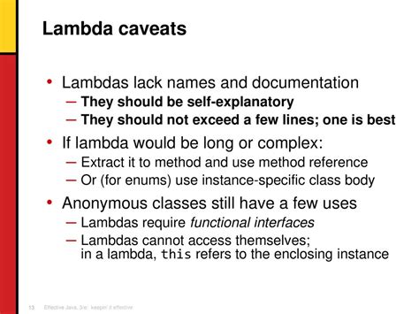 Effective Java Third Ed Keepin It Effective Ppt Download