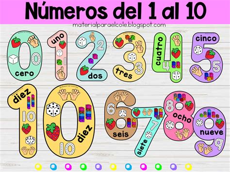 NÚmeros Del 1 Al 10