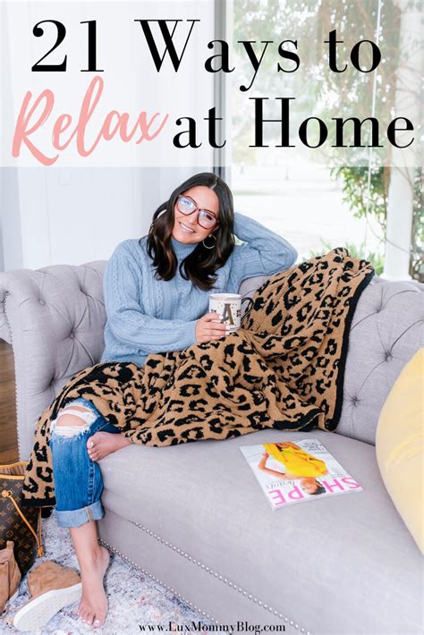 21 Ways To Relax At Home Ways To Relax What To Do When Bored How To