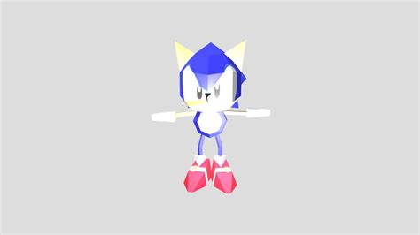 Rigged Sonic R Model Download Free 3d Model By Reckag79 [d606c83] Sketchfab