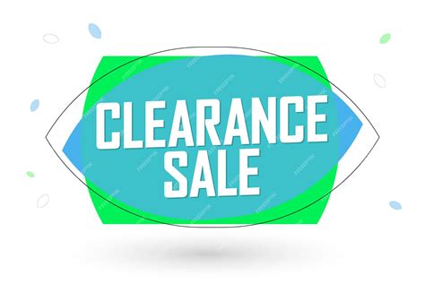 Premium Vector Clearance Sale Banner Design Template Or Poster For