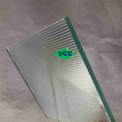 Embossed Glass Ribbed Glassmoru Glassfluted Glassflutelite Glass For