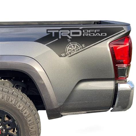 Tacoma Off Road Compass Decals Truck Fit Toyota Trd Offroad Bedside Decal Sticker Vinyl 2pcs Etsy