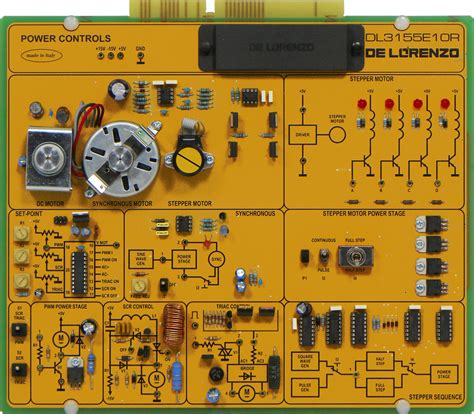 Power Electronics And Control De Lorenzo Training And Didactical Equipment
