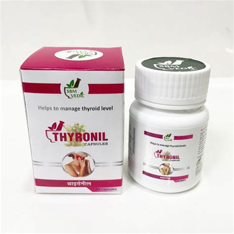 Thyronil Capsules Sbm Pharmaceuticals