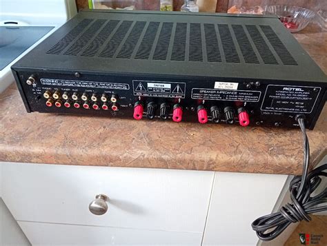 Integrated Amplifier Rotel Ra 960bx Photo 5521242 Canuck Audio Mart