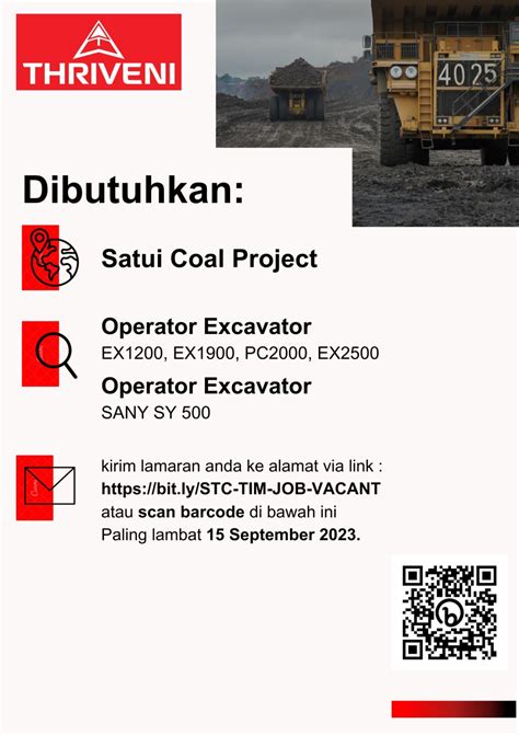 Local Hiring For Satui Area Pt Thriveni Indo Mining 25 Comments