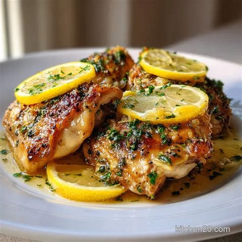 Lemon Garlic Chicken Recipe In 20 Minutes Kitchen20