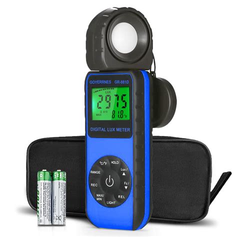 Goyerrnes Illuminance Light Meter Digital Lux Foot