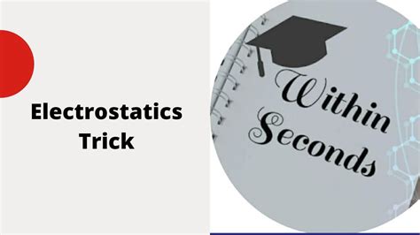 Electrostatic Trick Short Trick Physics Trick Youtube