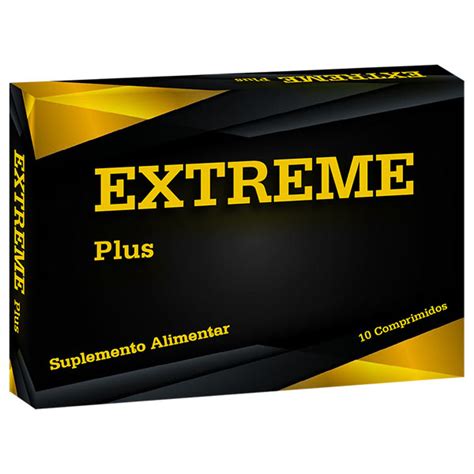 Extreme Plus 10 Comprimidos Prazer Intenso Sex Shop