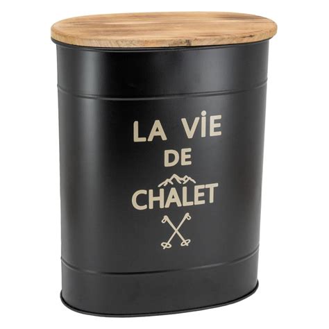 Tabouret Et Seau à Pellets Ntb2840 Aubry Gaspard
