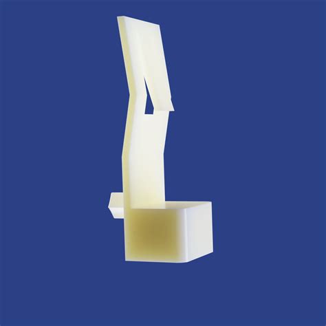 Locking Shelf Clip By Quickset45 Download Free Stl Model