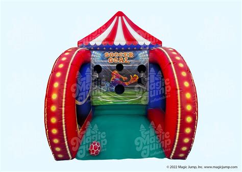 Soccer Carnival Game Inflatable Carnival Games Magic Jump Inc