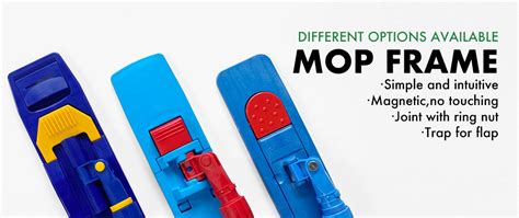 Foldable Plastic Mop Set Flaps And Pockets Kingmax