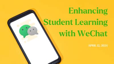 Enhancing Student Learning With WeChat Social Contexts And Policies Of Education