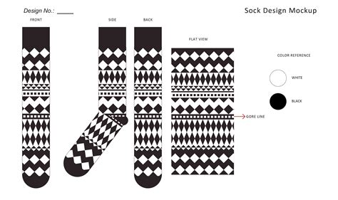 Sock Design Template
