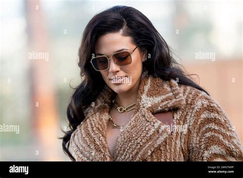 Ashley Graham Attends The Stella Mccartney Fall Winter 2024 2025 Ready To Wear Collection