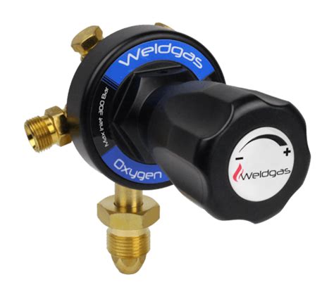 Weldgas Oxygen Single Stage Indicator Regulator Gas1021 Foster Industrial