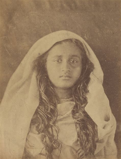 Ceylonese Woman By Julia Margaret Cameron Fine Art Print