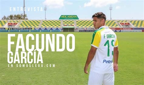 Facundo García Tengo Muchas Ganas De Volver Y Triunfar Allí