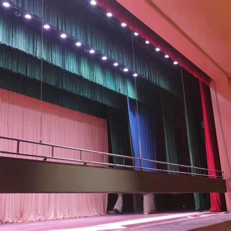 北京定制舞台幕布 电动升降开合幕 誉远昊诺 誉远昊诺 九正建材网