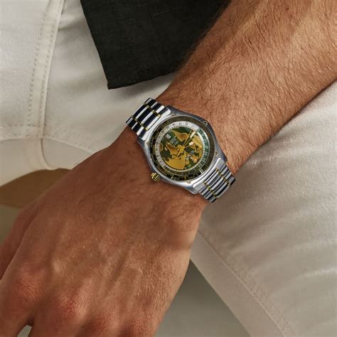 Ebel Mens Watch Ebel 1911 Stainless Steel And 18k Yellow Gold