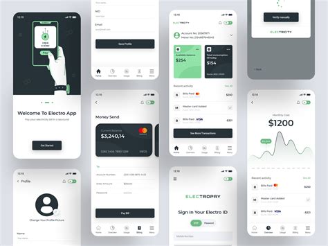 Dribbble Electric Bill Pay Apppng By Tariqul Islam