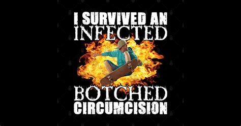 Infected Botched Circumcision Adult Humor Sticker Teepublic