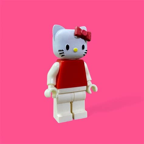 Hello Kitty Head Bricks 3d Model 3d Printable Cgtrader