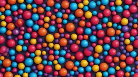 Premium Ai Image Seamless Ball Pattern Concept