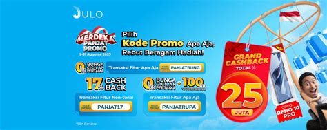 Merdeka Panjat Promo Promo Berlimpah Di Julo Julo