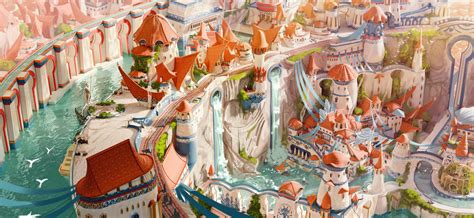 Elemental City View By Lordcarmi On Deviantart