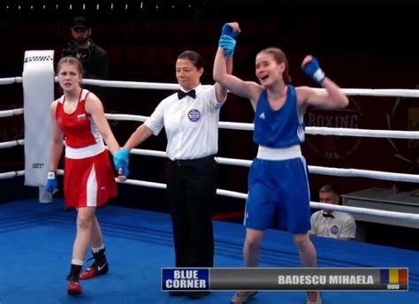 Pugilista Mihaela Bădescu Crescută La Cnopj Slatina Campioană Europeană Gazeta Oltului