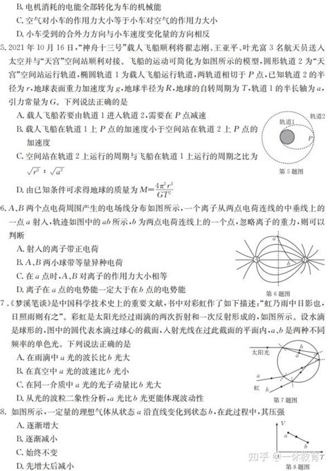 名校联考浙江省浙里卷天下2022 2023学年高三百校联考12月测试 知乎