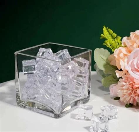 Glass Cube Vase At Rs 80piece Glass Vase In Firozabad Id 2851837873948