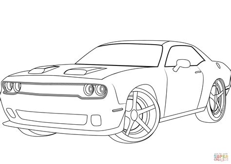 A Drawing Of A Car In Black And White