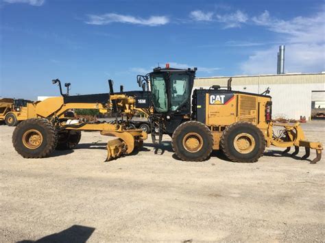 Caterpillar Motor Grader 16m Yellow Power Pte Ltd Heavy Equipment