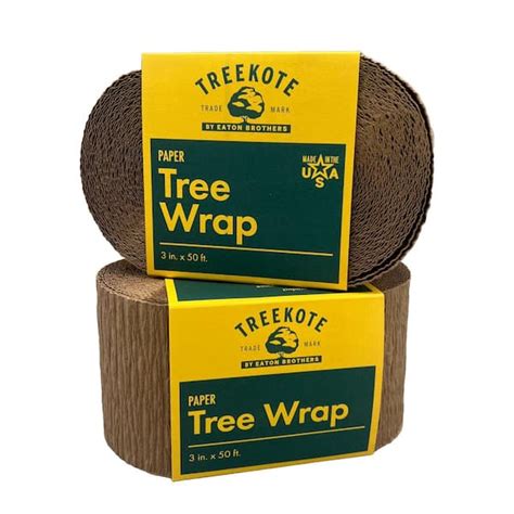 Dalen 3 In W X 50 Ft L Protective Tree Wrap High Quality And