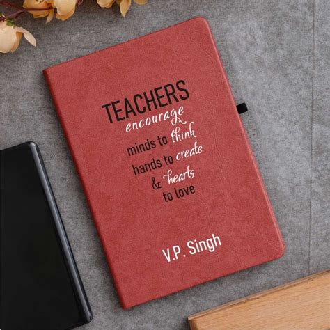 Customized Diary For Teachers Diary For Teachers Teachers Day Ts