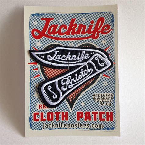 Patch Bw Jacknife Prints