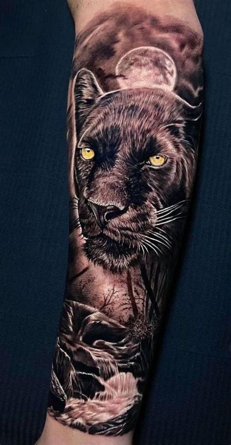 Powerful Black Panther Arm Tattoo Symbolism Design And Placement Guide