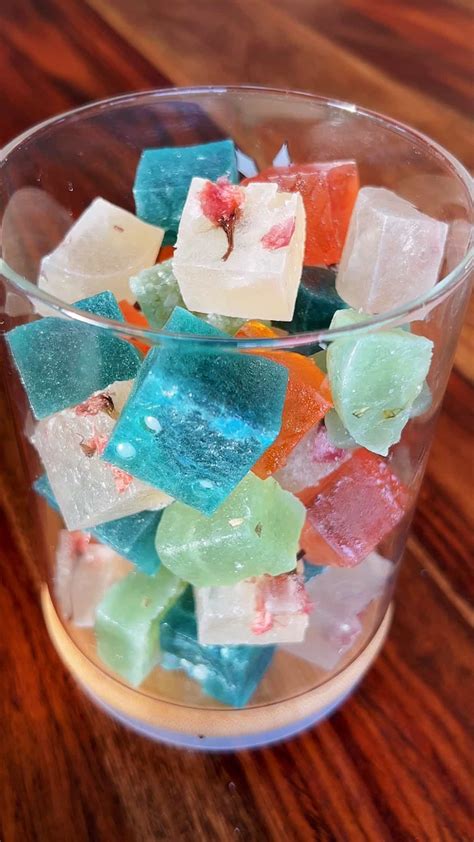 Kohakutou Japanese Crystal Candy Recipe Flavored With Juice