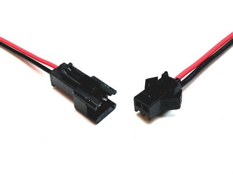 Connettore Cavo Sm Maschio E Femmina Confezione Da 5 Paia 2 Pin