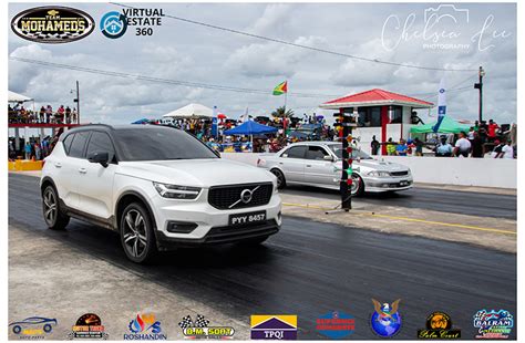 Team Mohameds Number 3 Gtr Wreck Ends Drag Wars 10 Guyana Chronicle