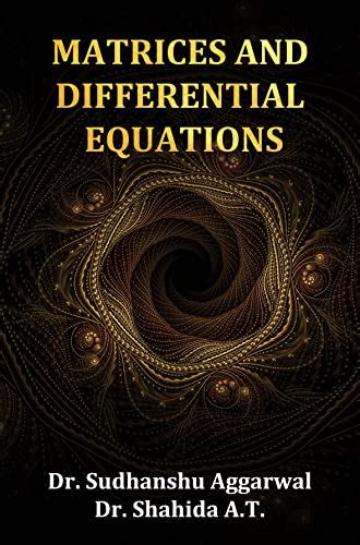 Buy Matrices And Differential Equations Book Online At Low Prices In