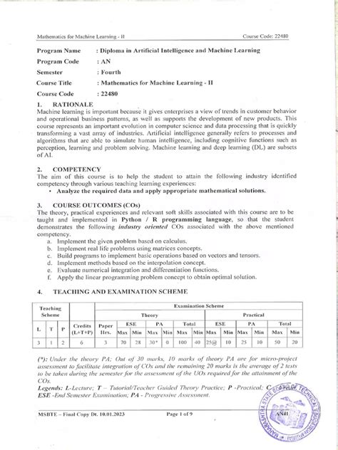 Mathematics For Machine Learning Ii Pdf
