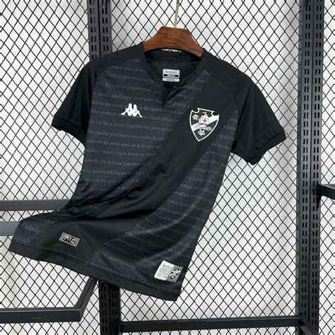 Vasco Da Gama 2024 25 Black Jersey World Soccer Jerseys