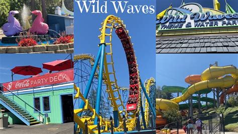 First Time Visiting Wild Waves Theme Park In Federal Way Wa Roller