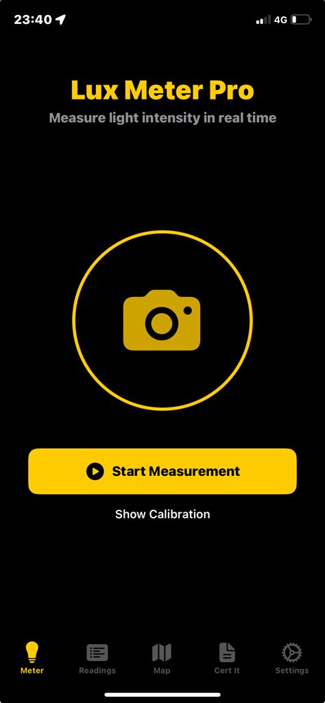 Lux Meter Strichen Bs 5266 1 Compliant Testing App Lux Meter Pro